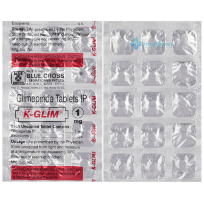 Medilines Pharma - K-Glim 1mg Tablet